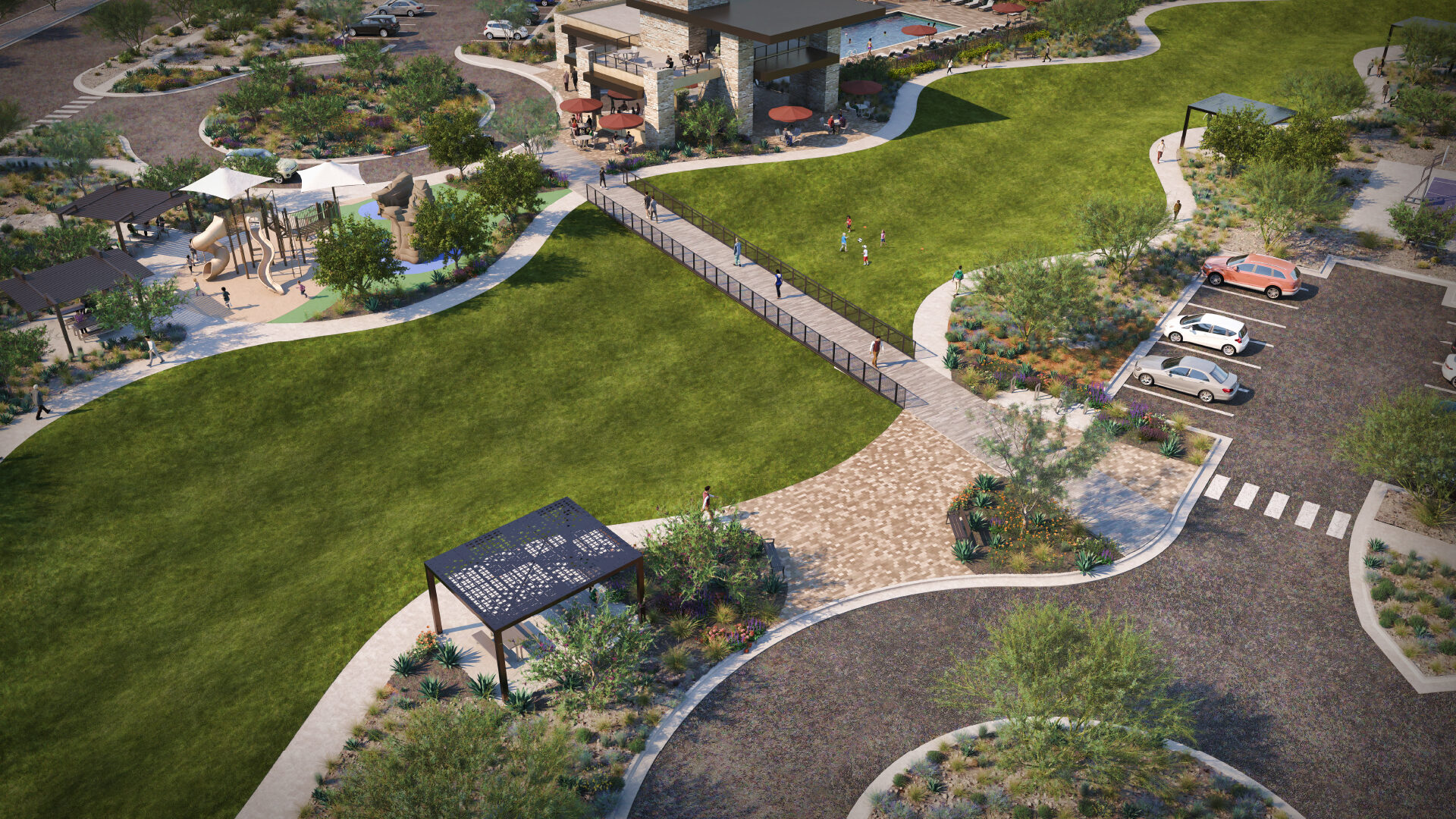 Master planned community in the Rainbow Valley area
